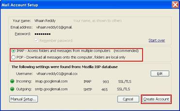 Configuring Thunderbird for Gmail IMAP - Techyv.com